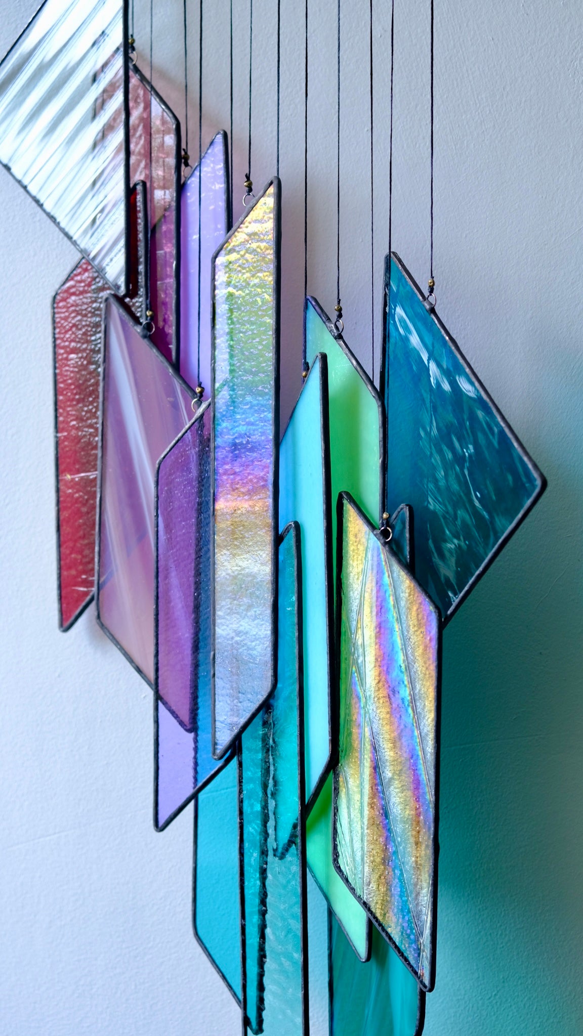 Aurora Stained Glass Sun Catcher Lumie Glass